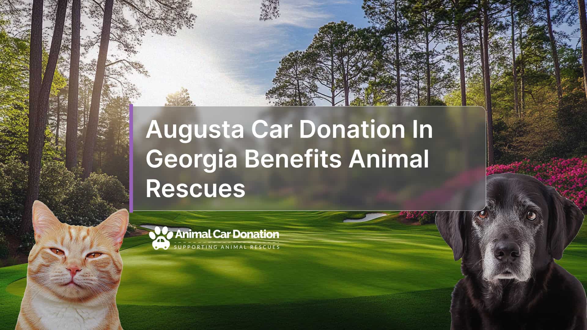 Augusta Car Donation In Georgia Benefits Animal Rescues