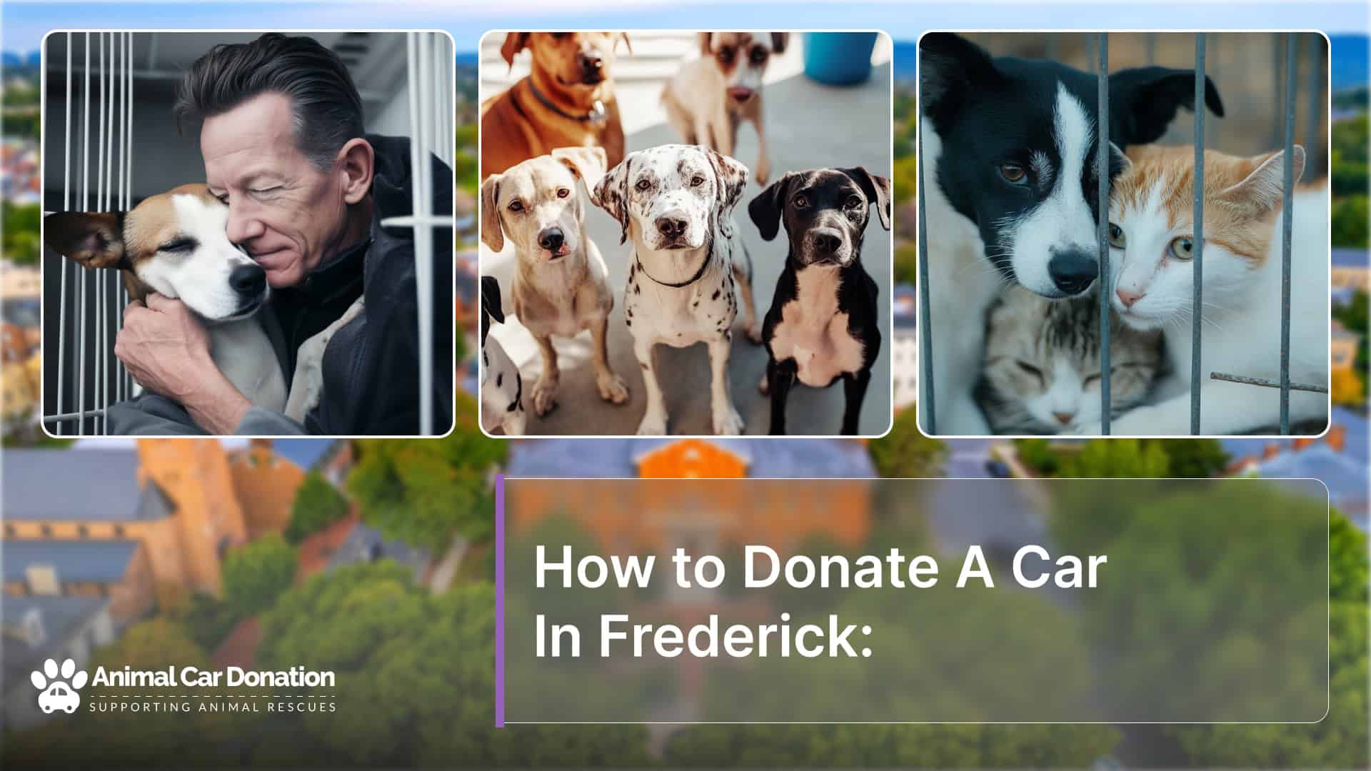 Frederick Car Donation In Maryland Funds Animal Rescues