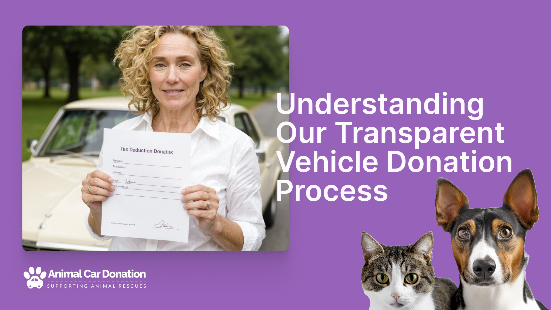Understanding Our Transparent Vehicle Donation Process