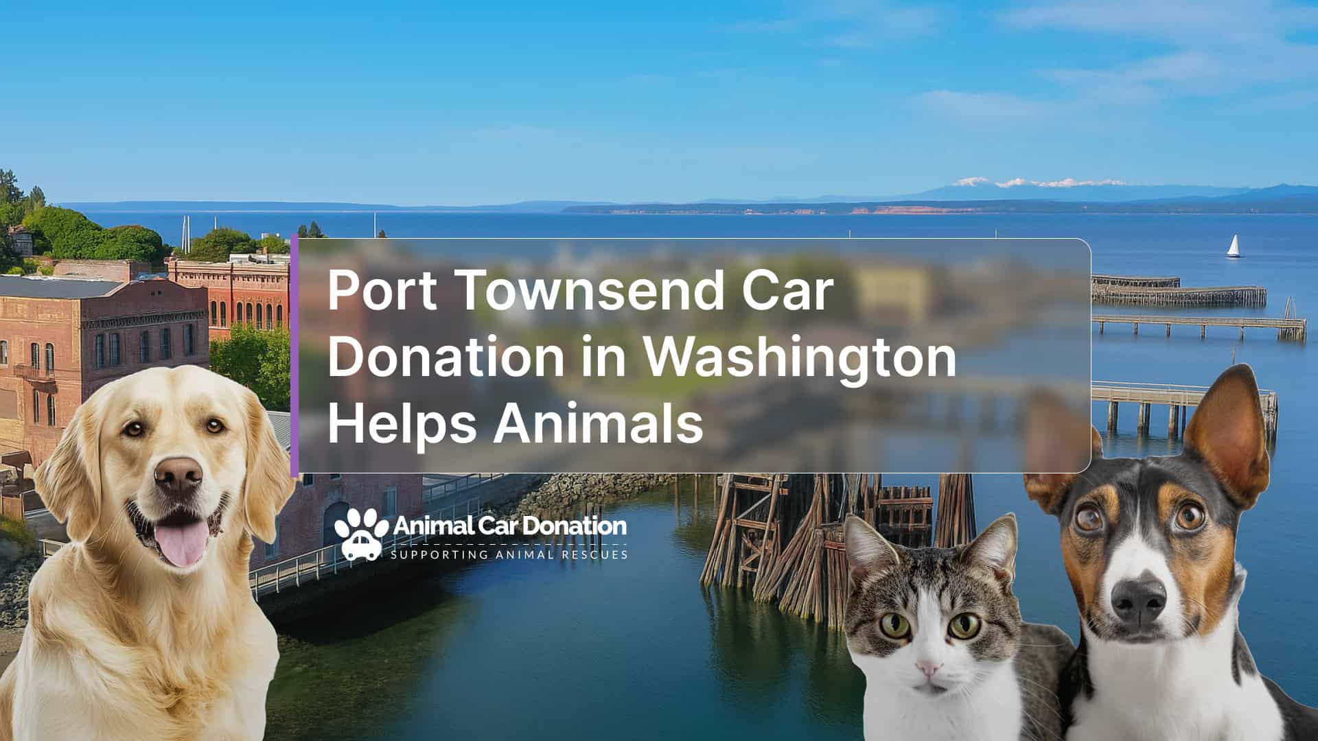 Port Townsend Car Donation in Washington Helps Animals